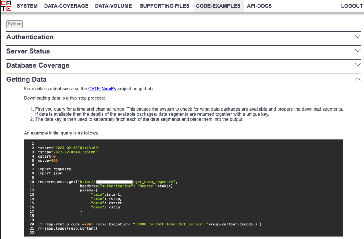 Software Spotlight: CATE-Web – Motion Signal Technologies